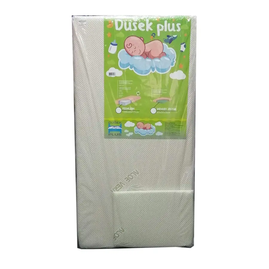 DUŠEK PLUS Dušek za krevetac Premium, 120x60x17cm