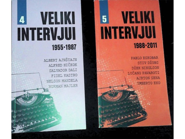 Veliki Intervjui ➡️ 4 i 5 ➡️ 1955 - 2011