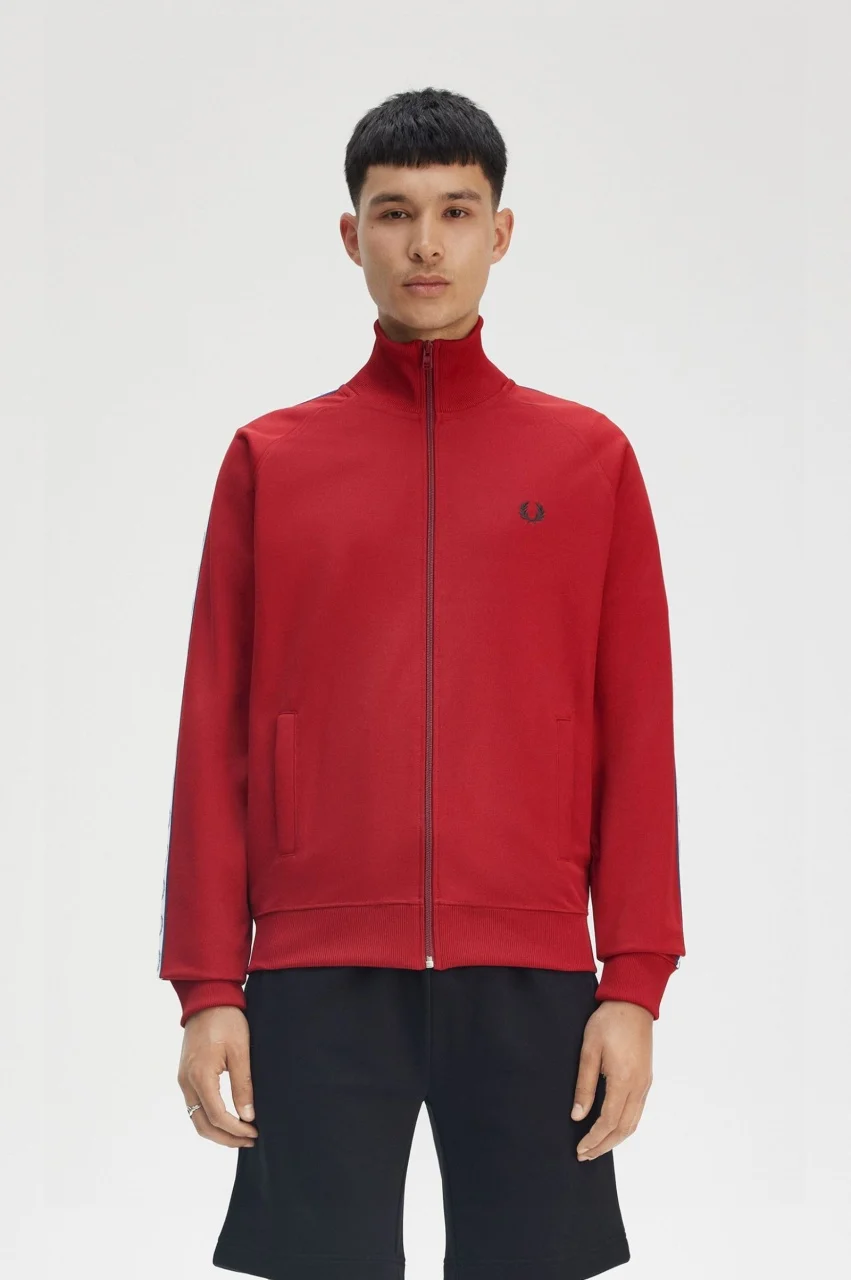 FRED PERRY TAPED JAKNA B RED