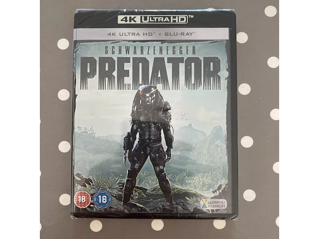 Predator 4K UHD BLU RAY