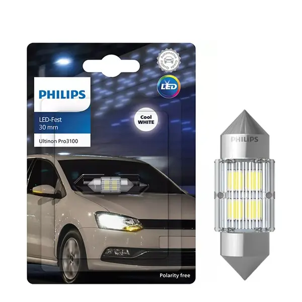 PHILIPS Ultinon Pro3100 SL LED sijalica 12V 0,8W C5W 30mm