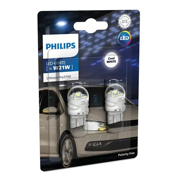 PHILIPS Ultinon Pro3100 SL LED sijalica 12V W21W 2,2W, 2 komada