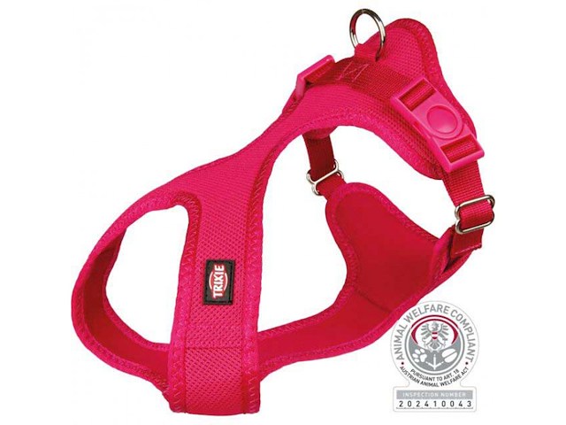 Pojas za šetnju Am za male pse veličina XXS-XS 28-40cm Comfort Soft fuchsia Trixie 16258