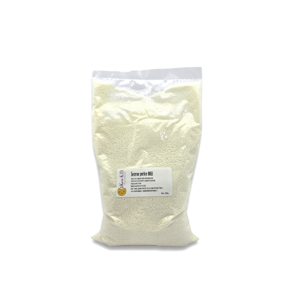 Šećerne perlice BELE 1kg