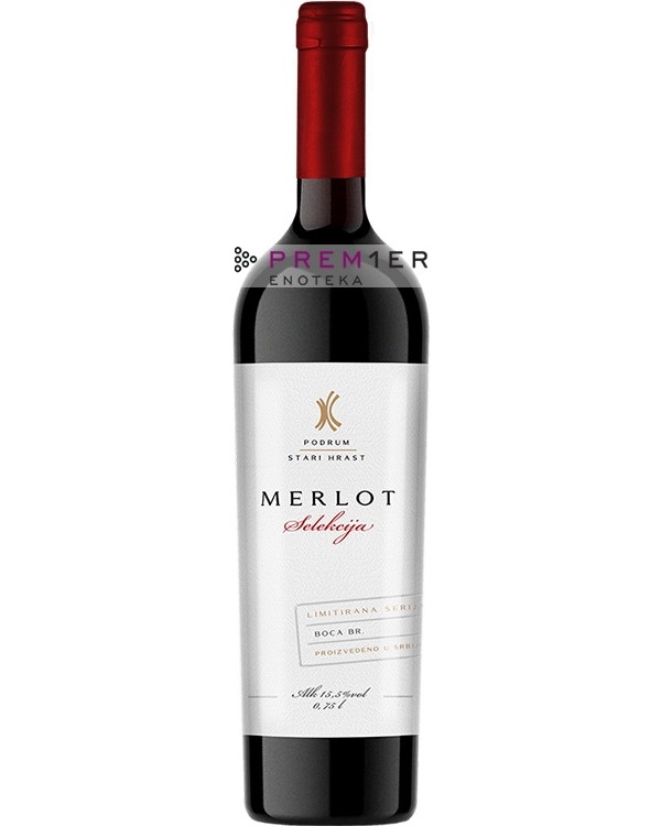 Stari Hrast Merlot Selekcija 0.75l 2017