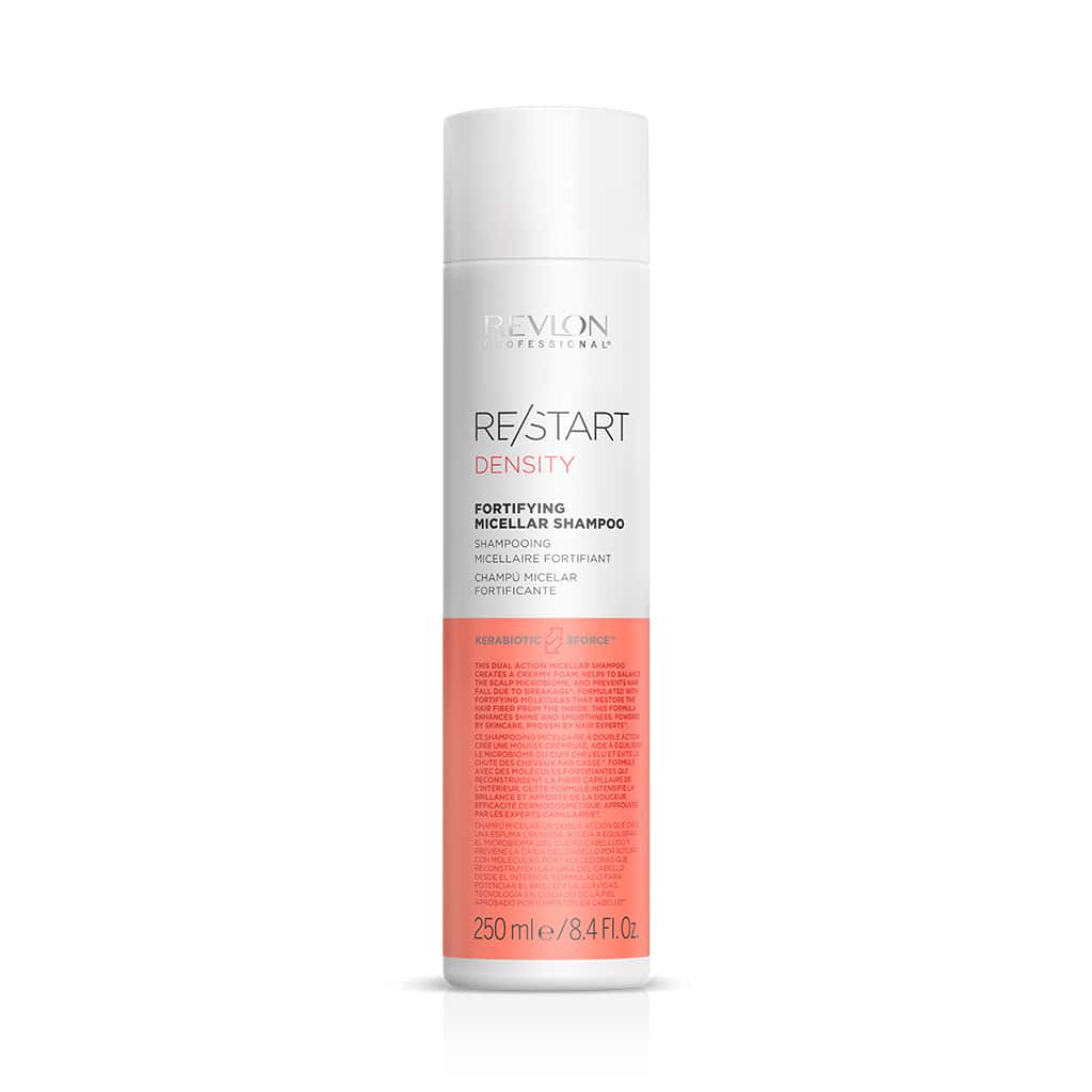 Revlon Restart Density Fortifying | Micelarni šampon protiv gubitka kose, balansiranje mikrobioma | 250 ml