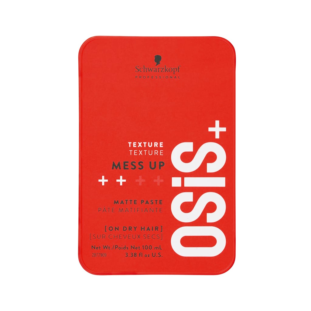 Schwarzkopf Professional OSiS+ Mess Up | Pasta za oblikovanje kose, mat završnica i tekstura | 100 ml