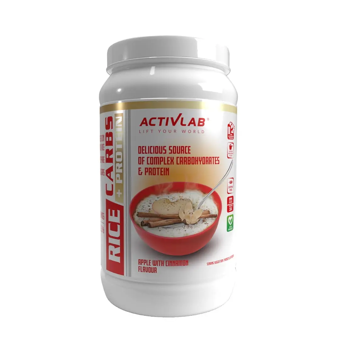 ACTIVLAB Rice Carbs Apple Cinnamon