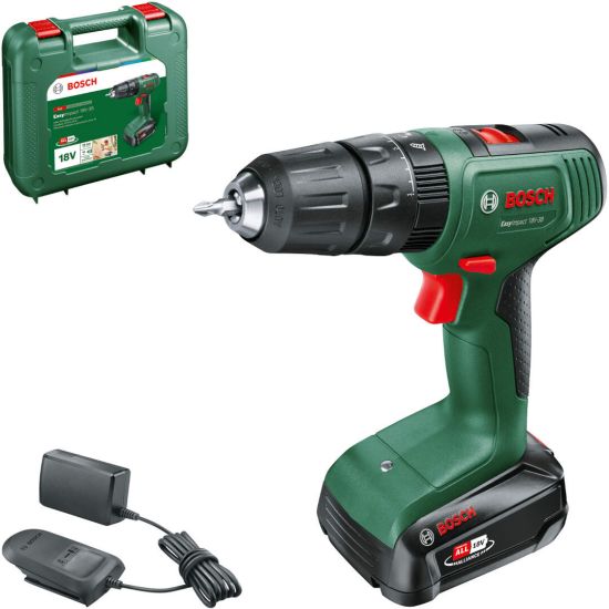 Bosch akumulatorska vibraciona bušilica - odvrtač EasyImpact 18V-38; 1x2,0 Ah (06039D810E)