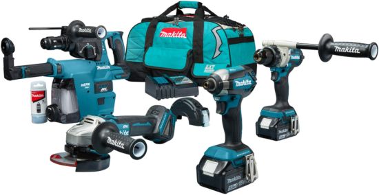 Makita LXT set akumulatorskog alata i pribora DLX4155TX1