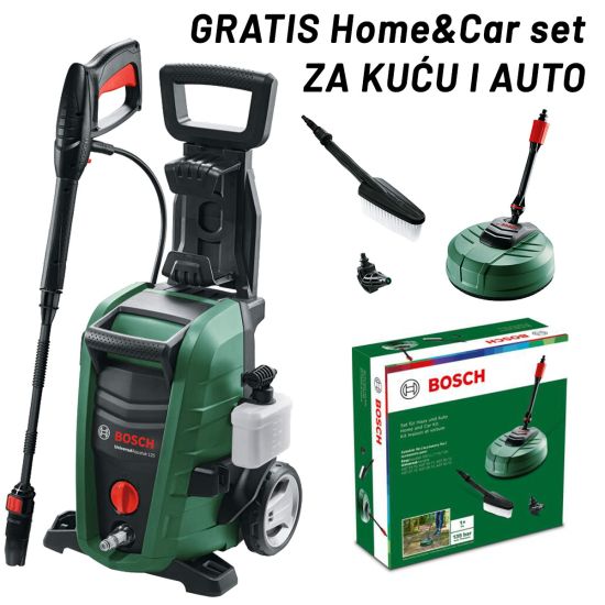 Perač Bosch UniversalAquatak 125 + Home&Car set za kuću i auto GRATIS (061599262D)