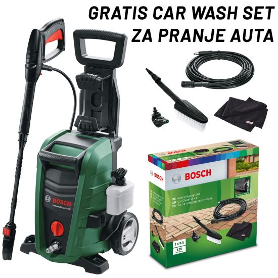 Bosch UniversalAquatak 125 + Car Cleaning set za auto GRATIS (061599262B)