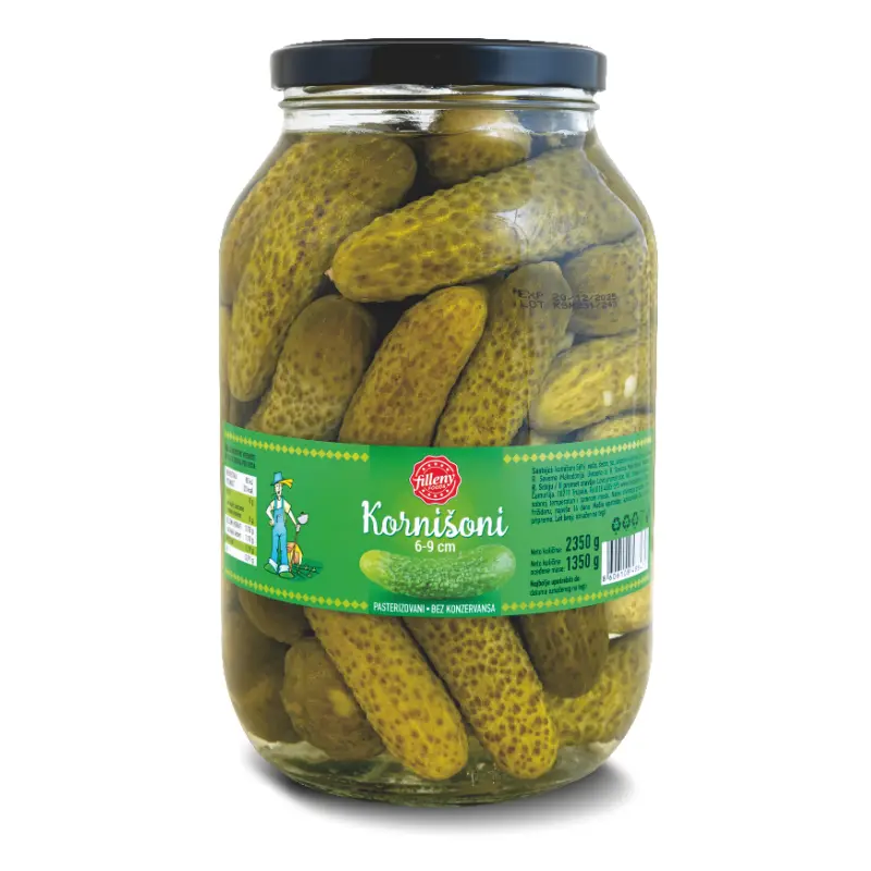 FILLENY FOODS Kornišoni, 2.35kg