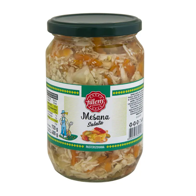 FILLENY FOODS Mešana salata, 720g