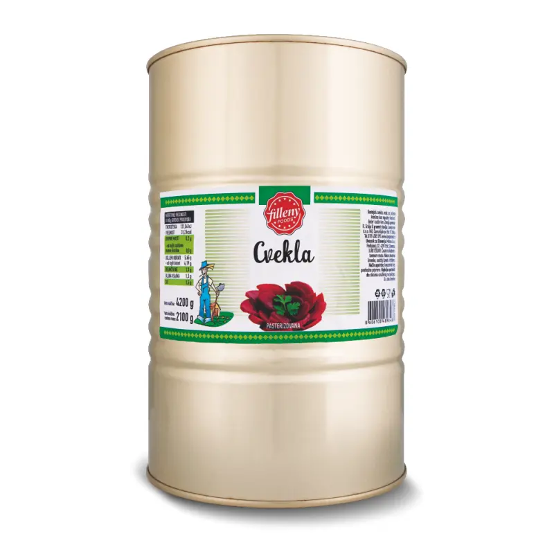 FILLENY FOODS Cvekla, 4.2kg