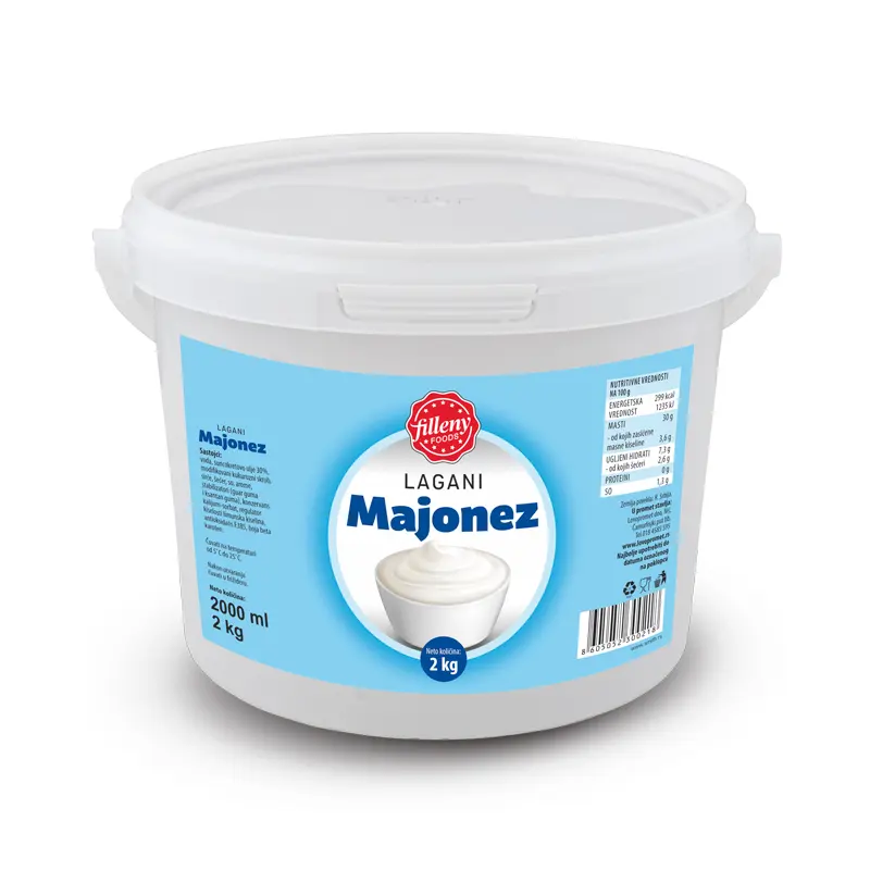 FILLENY FOODS Lagani majonez, 2kg