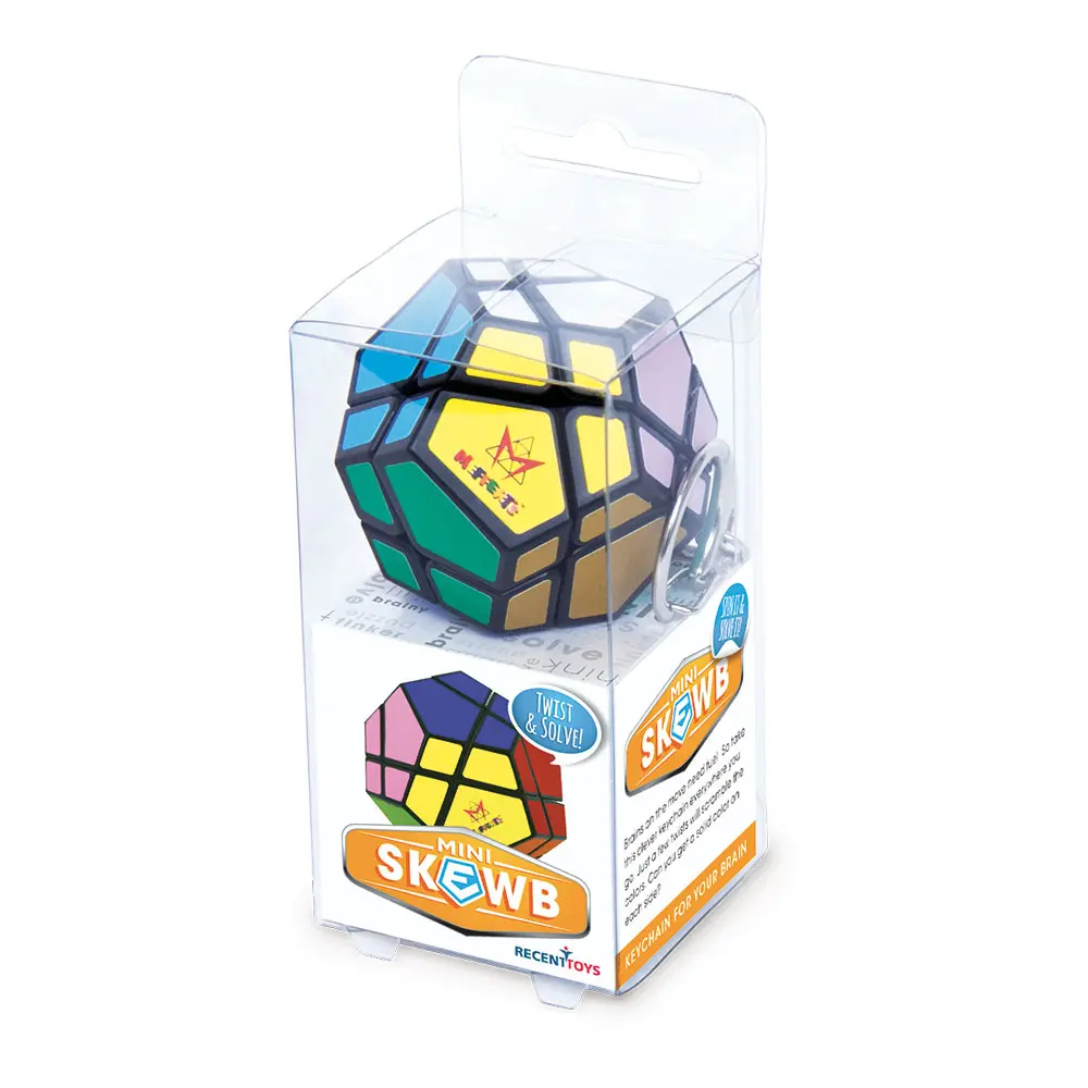 RECENT TOYS Edukativna igračka privezak Mini Skewb