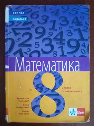 Zbirka zadataka iz matematike za 8. razred, Klett