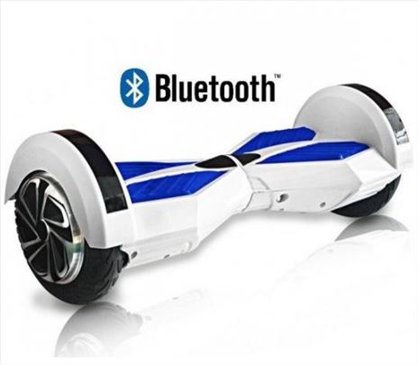 Akcija hoverboard – elektricni skuter 8′ – beli