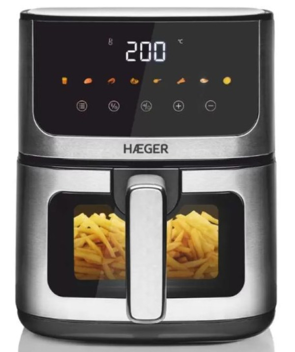 HAEGER AF-D47.005A FRITEZA NA TOPAO VAZDUH DIGITALNA 4,7 L