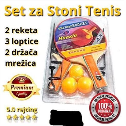 Super set za stoni tenis sa 8 delova