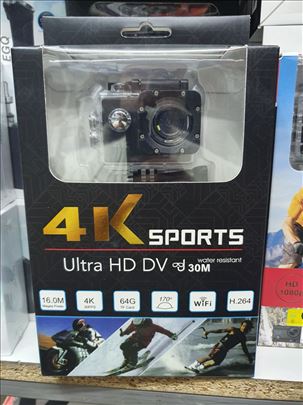 Go pro kamera 4K Ultra HD Akciona kamera WI FI 4k