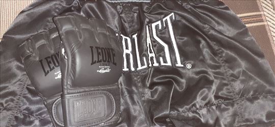 Leone MMA Rukavice Everlast šorc BMA bandažeri