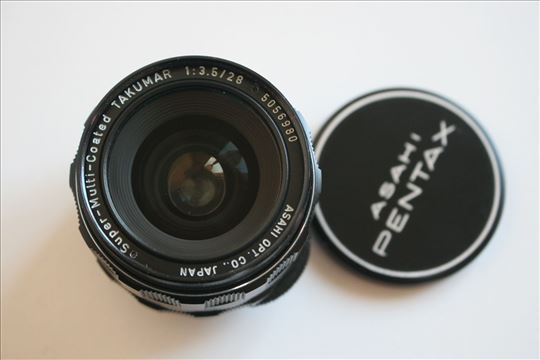 Takumar Super-Multi-Coated 3.5/28 na M42 navoj