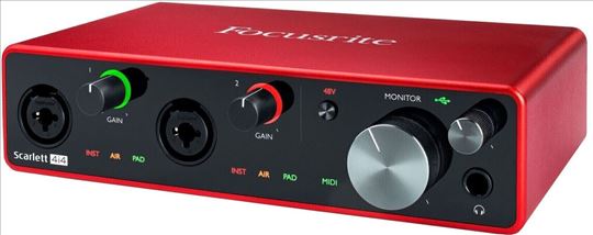 Focusrite Scarlett 4i4 3rd Generation