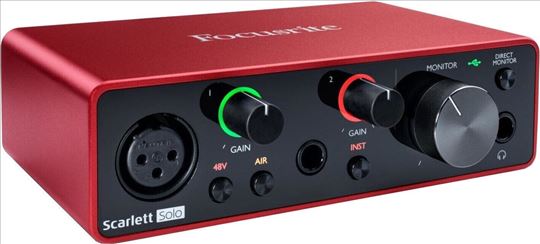 Focusrite Scarlett Solo 3rd Generation