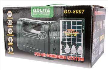 Solarni sistem GD 8007 9V, -7W Novo