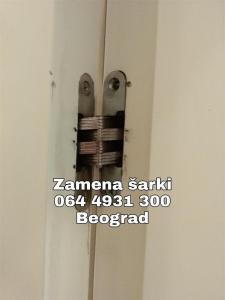 Zamena sarki na prozoru