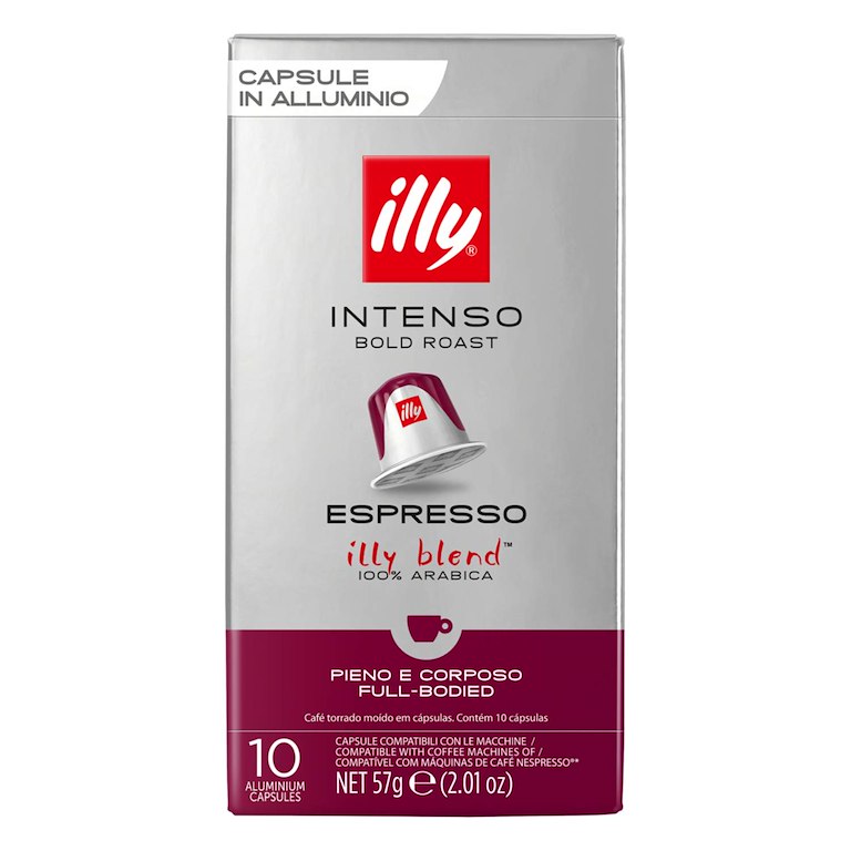 Jacobs kaps illy espresso intenso 10/1 jacobs