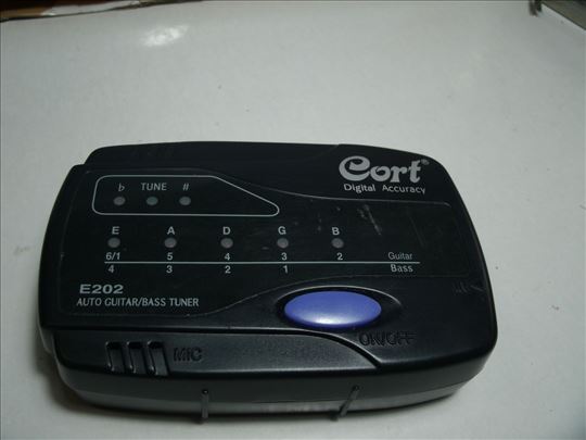 Cort E202 auto gitar Bass tuner !