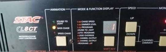 Microprocesor light controler Stac CL 8 CT