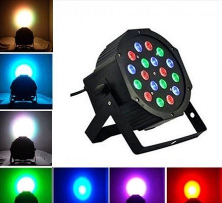 Led par RGB 54w