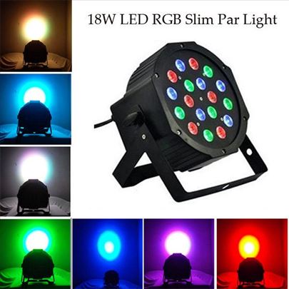 RGB led par 18W