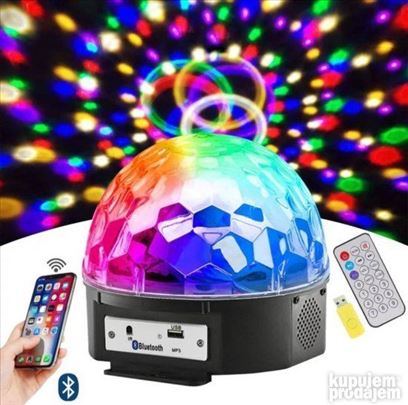 MP3 led disko kugla