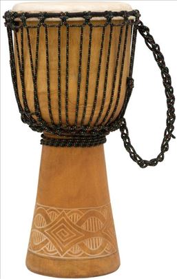 Terre Beginner Carved 50 cm Djembe Natural/Carved