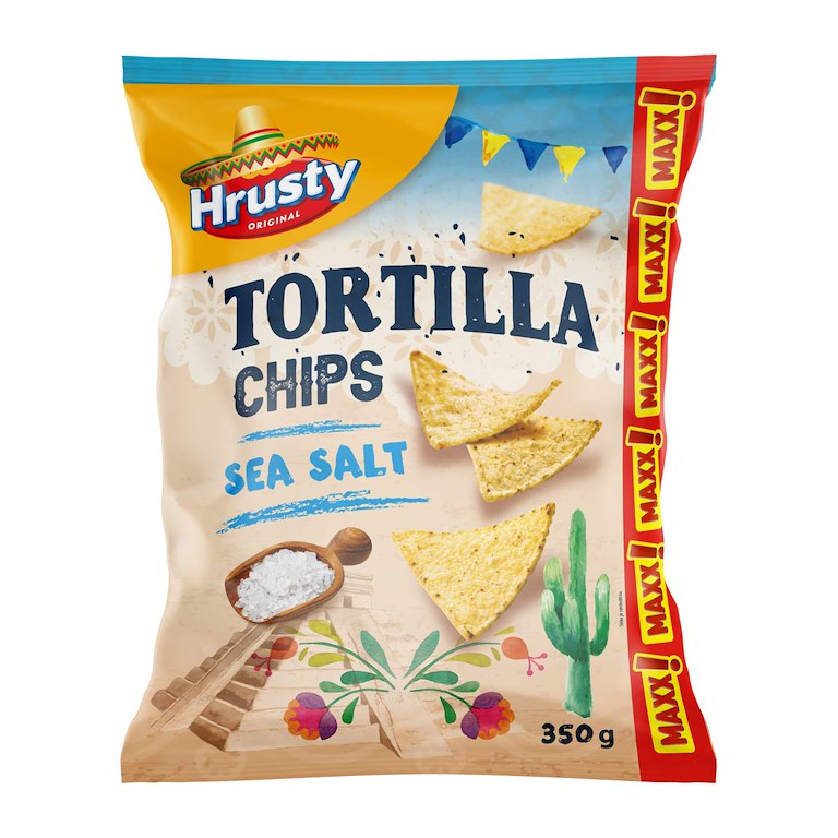 Hrusty tortilla morska so 350g hrusty