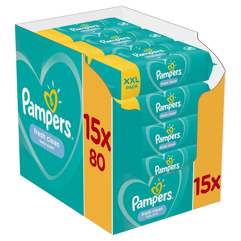 Pampers vl maramice fresh 15x80/1 pampers