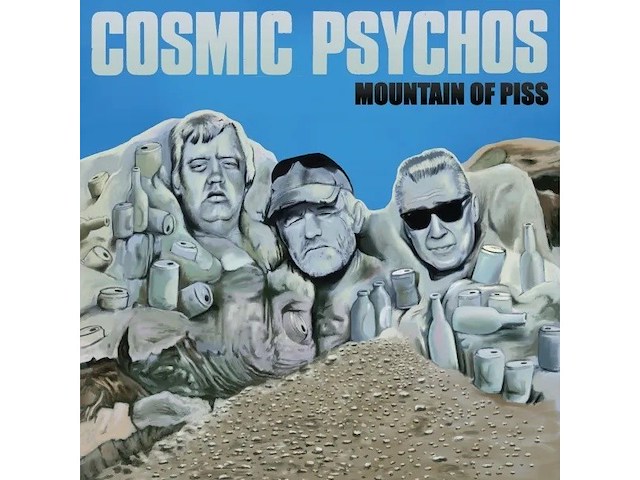 Cosmic Psychos – Mountain Of Piss LP Yellow Vinyl