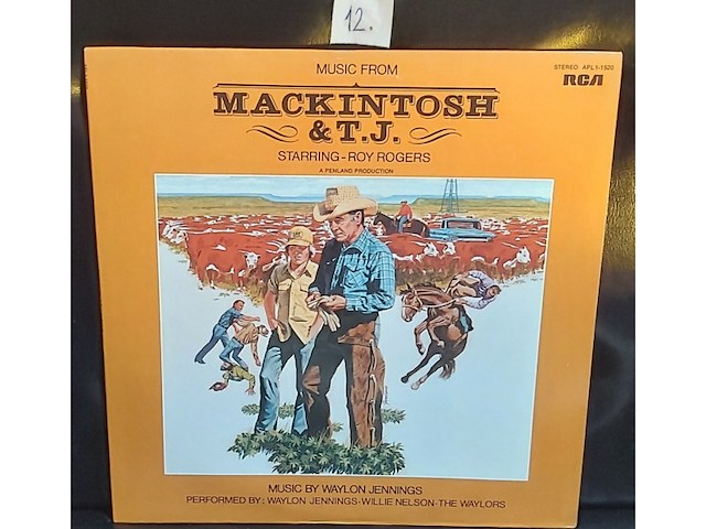 Muzika iz filma Mackintosh and T.J. USA press (5-) SSK