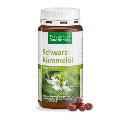 Imunitet - ulje Crni kim 500mg, 180 kaps. Nemačka