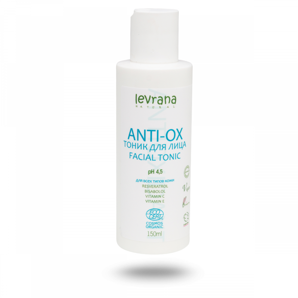 LEVRANA tonik za lice ANTI-OX sa vitaminom C i E 150 ml