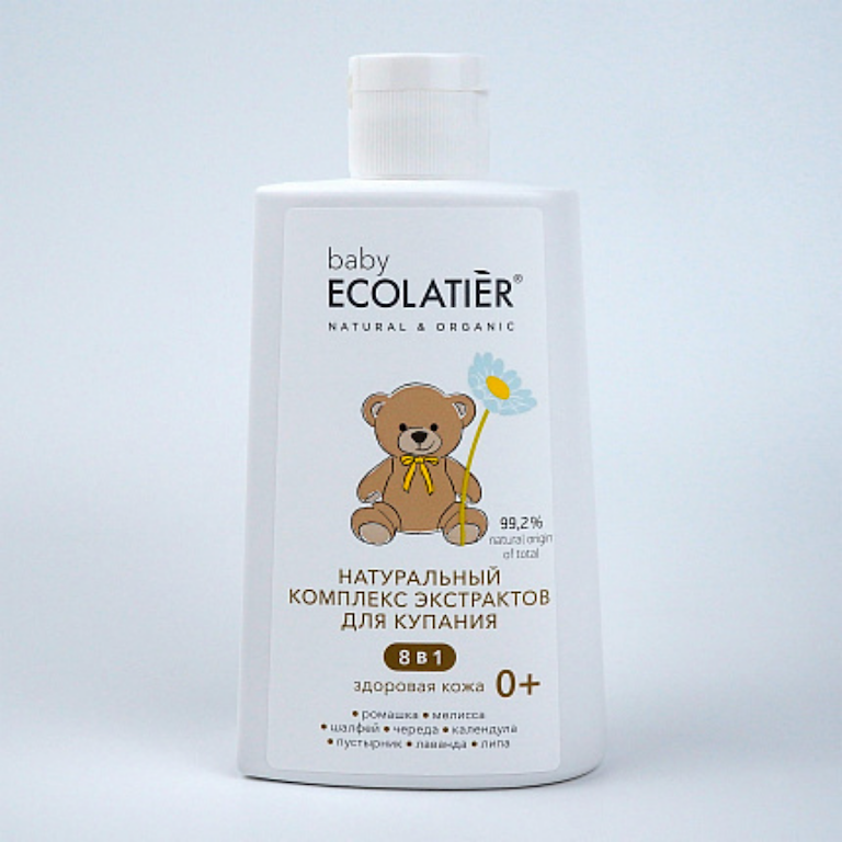 ECOLATIER Prirodni kompleks ekstrakata za kupanje za bebe i decu 250 ml