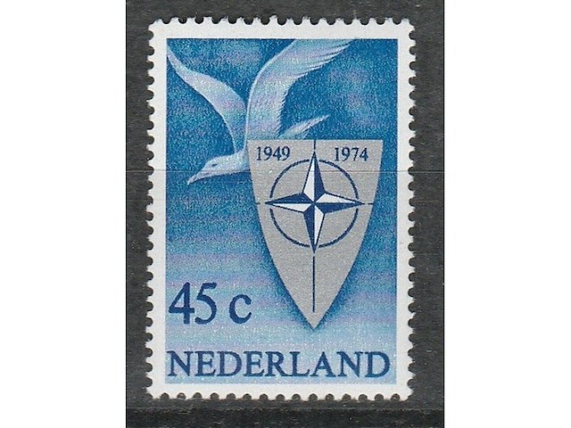 Netherlands - 1974 - 25th Anniversary of N.A.T.O. - MNH