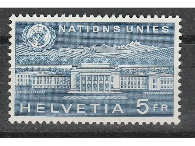 Helvetia-UNO-United Nations European Office-1960-MNH