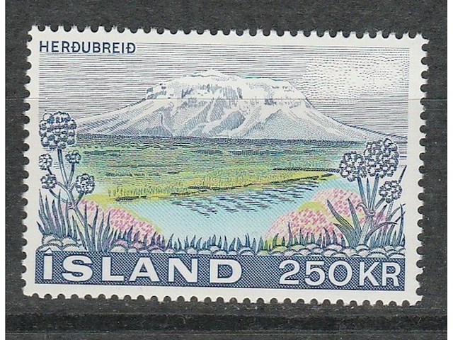 Island, Iceland - 1972 - Herdubreid - MNH