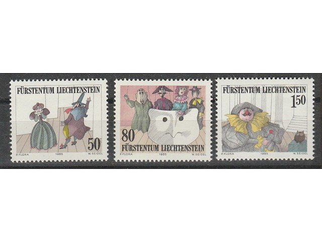 Liechtenstein - 1985 - Theater - MNH